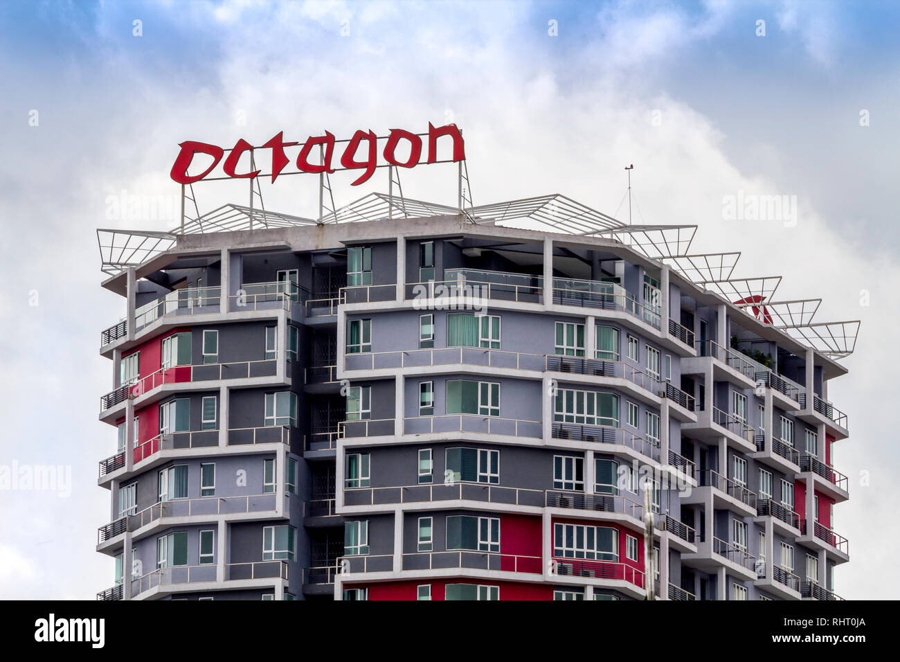 Octagon in Ipoh Stock Photo - Alamy