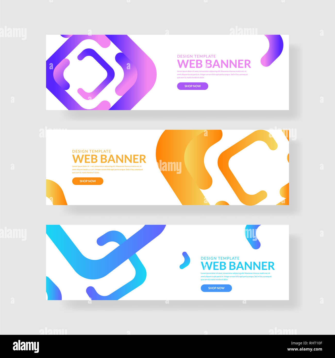 Website banner ui ux Stock Photo - Alamy