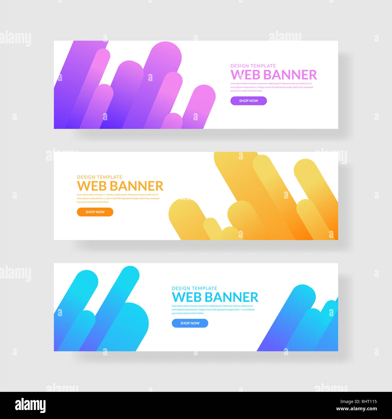 Website banner ui ux Stock Photo - Alamy