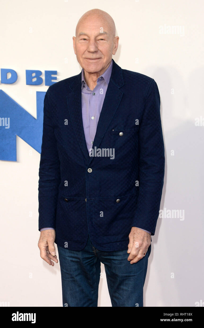 Photo Must Be Credited ©Alpha Press 078237 03/02/2019 Patrick Stewart ...