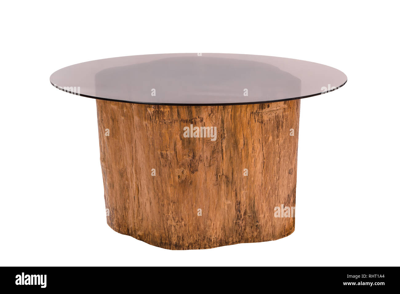 Table isolated on white background Stock Photo - Alamy