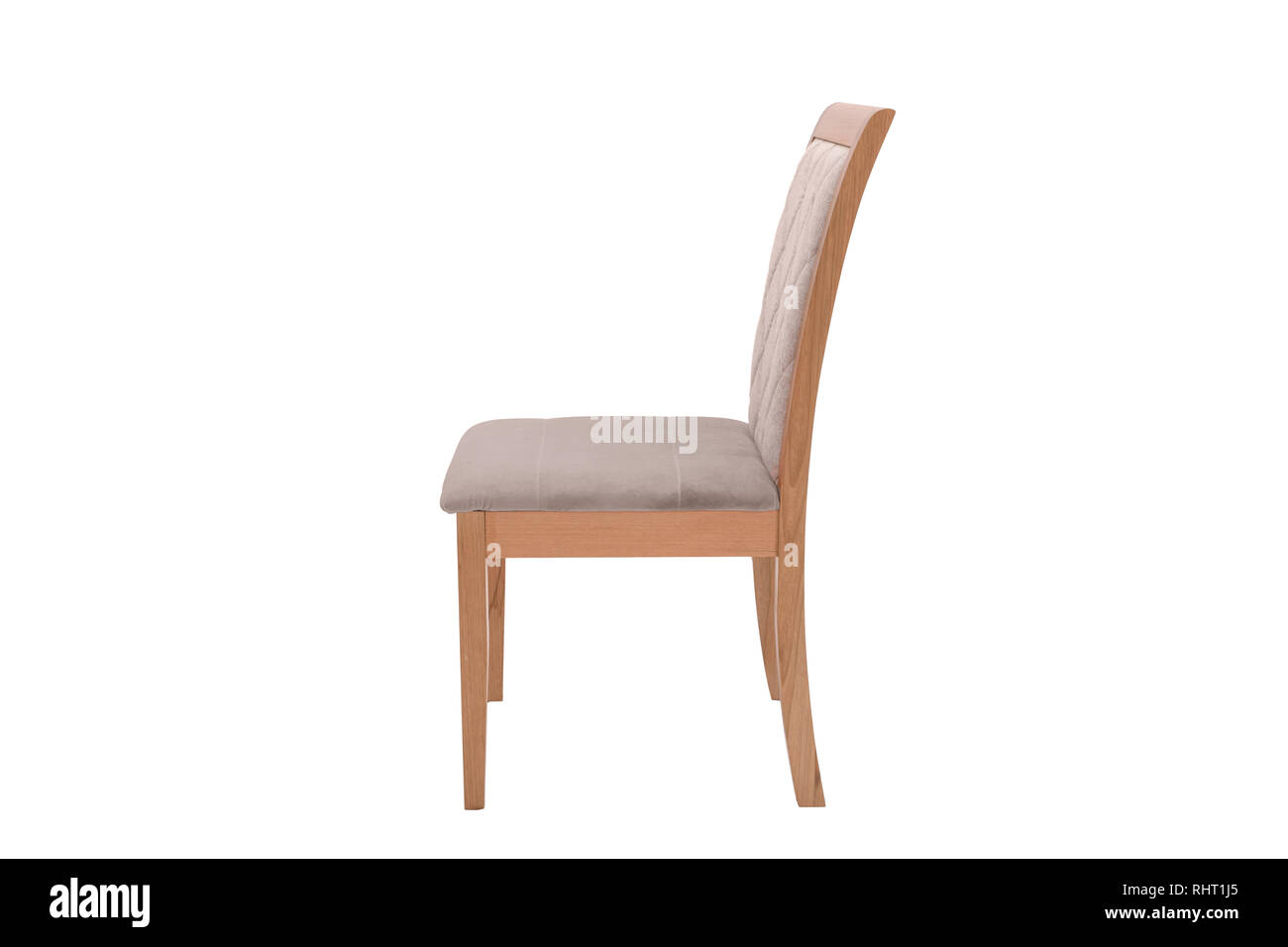 Wood chair. Object isolated of white background Stock Photo - Alamy
