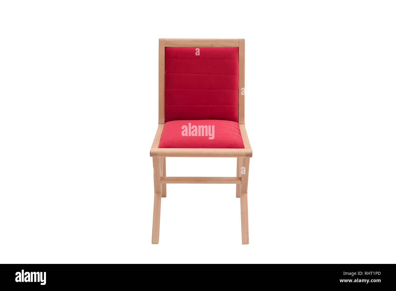 Wood chair. Object isolated of white background Stock Photo - Alamy