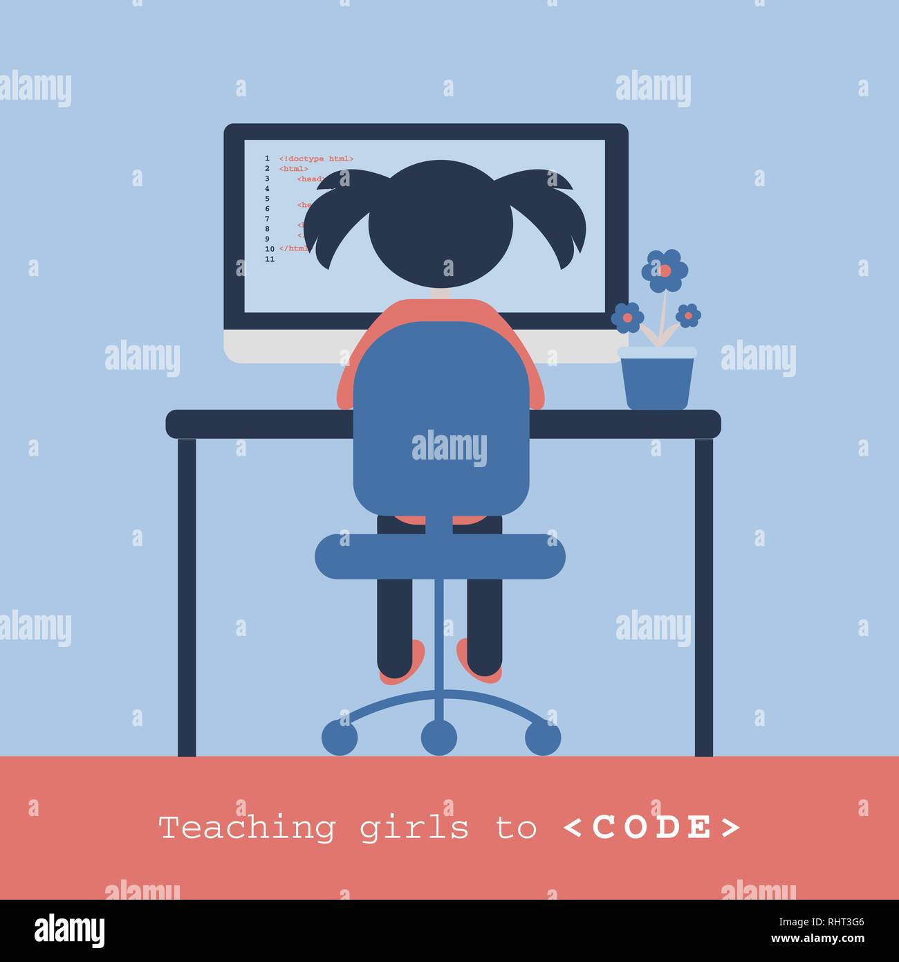 Engineering student female Stock Vector Images - Alamy