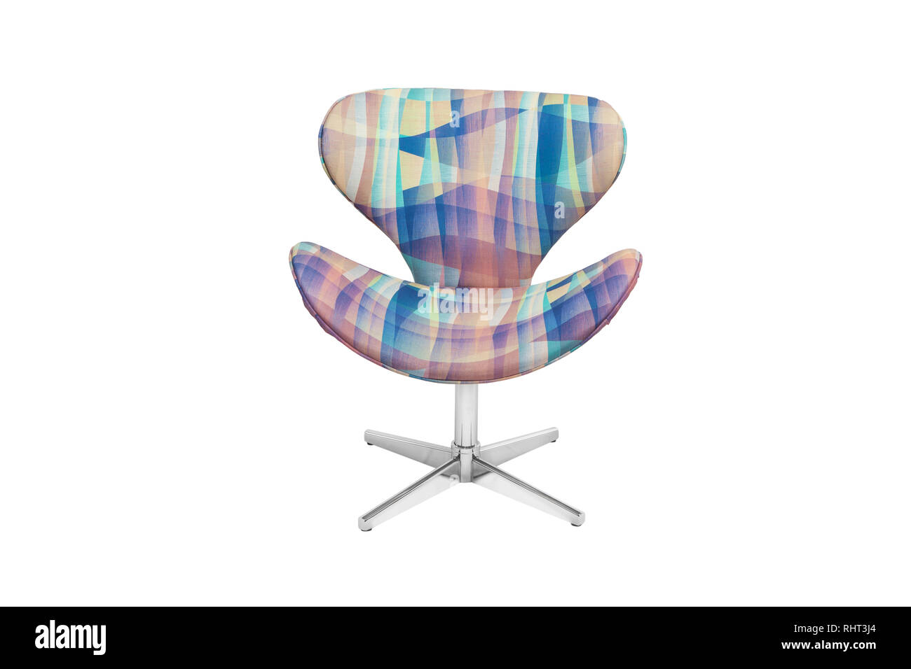 Modern designer chair on white background. Texture chair Stock Photo ...