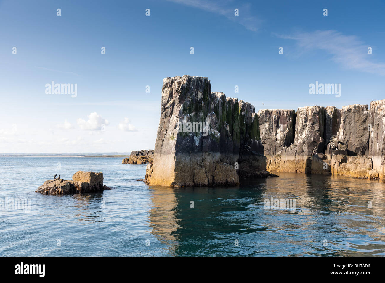 Staple Island, Farne Islands, Northumberland, UK Stock Photo - Alamy