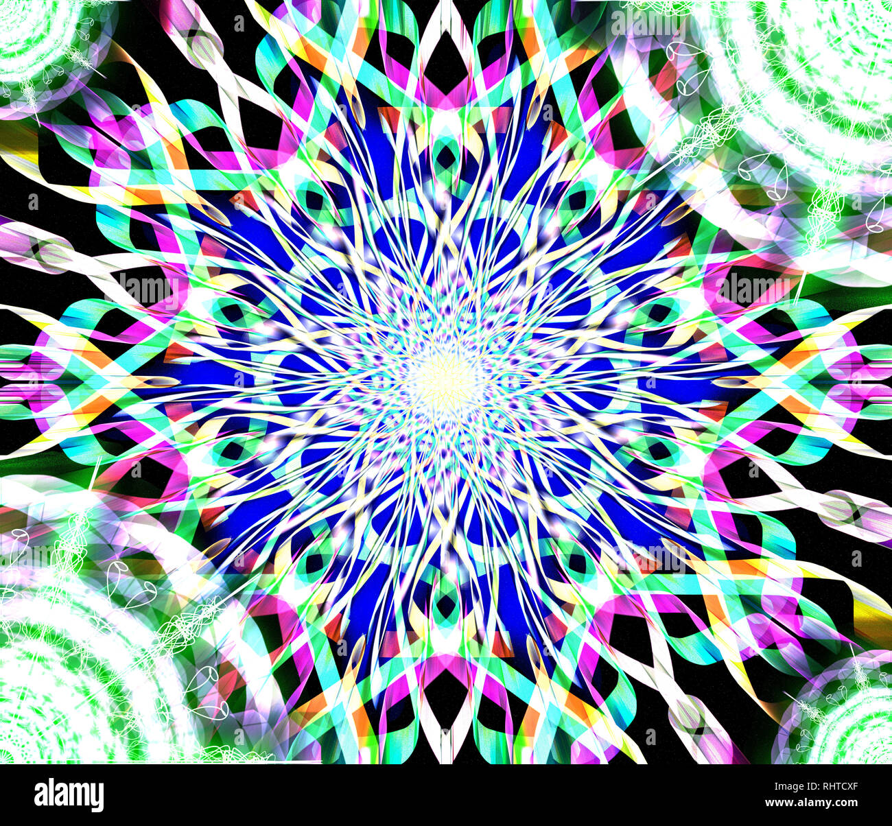 Abstract symmetrical and concentric circle shapes image background ...