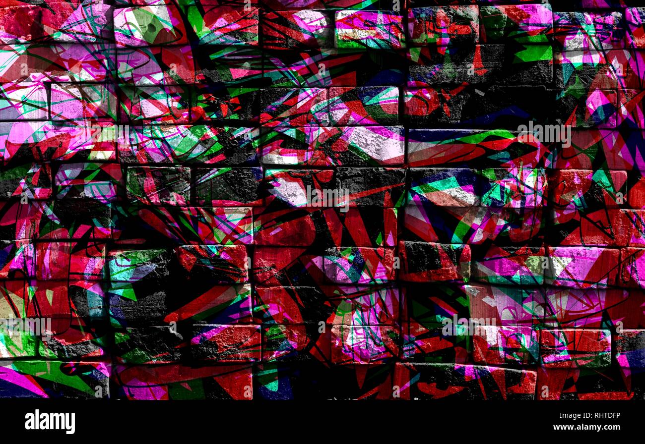 Graffiti painting illustration hi-res stock photography and images - Alamy