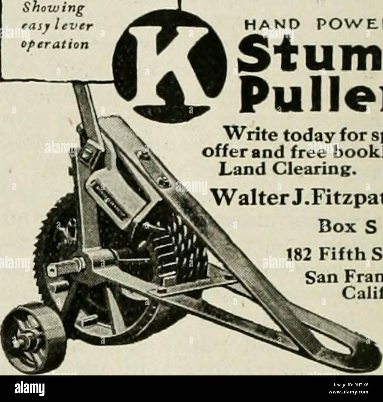 . Better fruit. Fruit-culture. Clear your stump land cheaply—no d ...