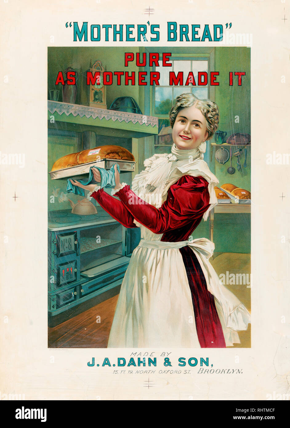 Advertisement print woman hi-res stock photography and images - Alamy