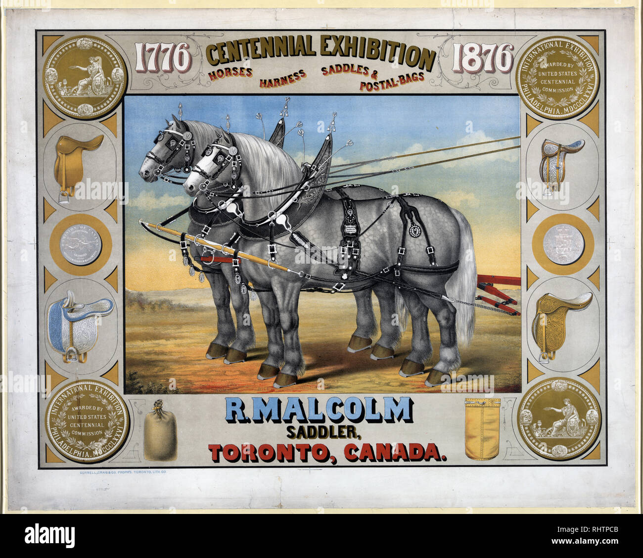 Saddler 1900s hi-res stock photography and images - Alamy