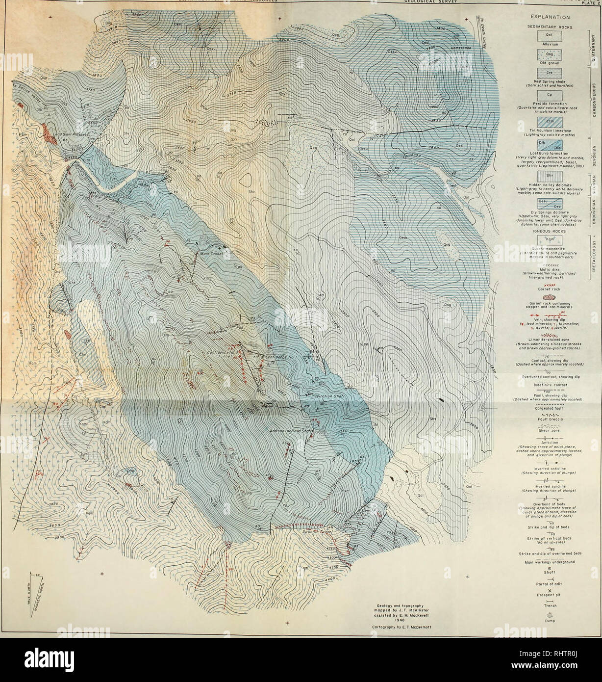 Inyo county map hi-res stock photography and images - Alamy