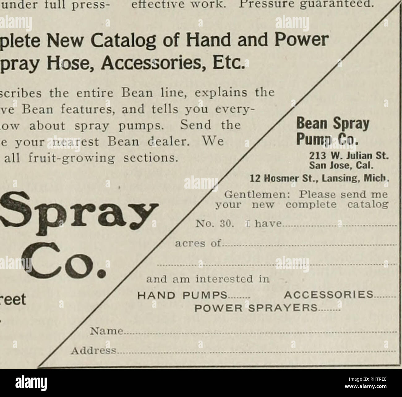 . Better fruit. Fruit-culture. Bean Power Sprayers Bean Little Giant ...