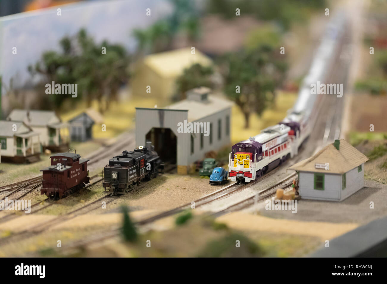 Indianapolis, Indiana, USA - February 3, 2019: The Great Train Show ...