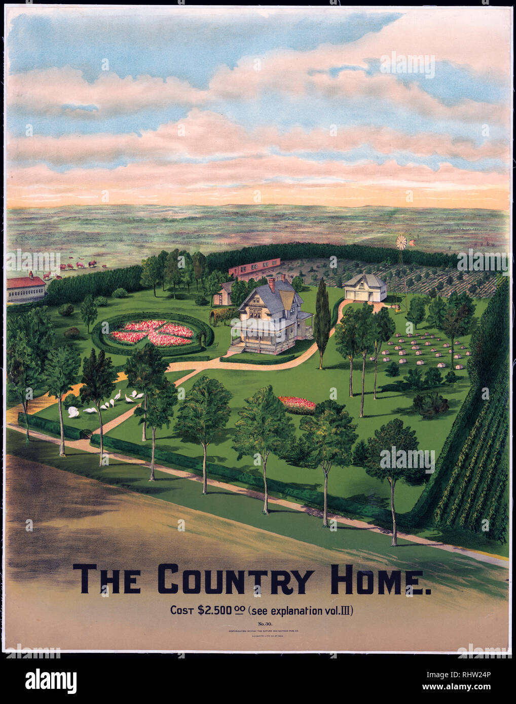 Carriage house and formal gardens hi-res stock photography and images ...