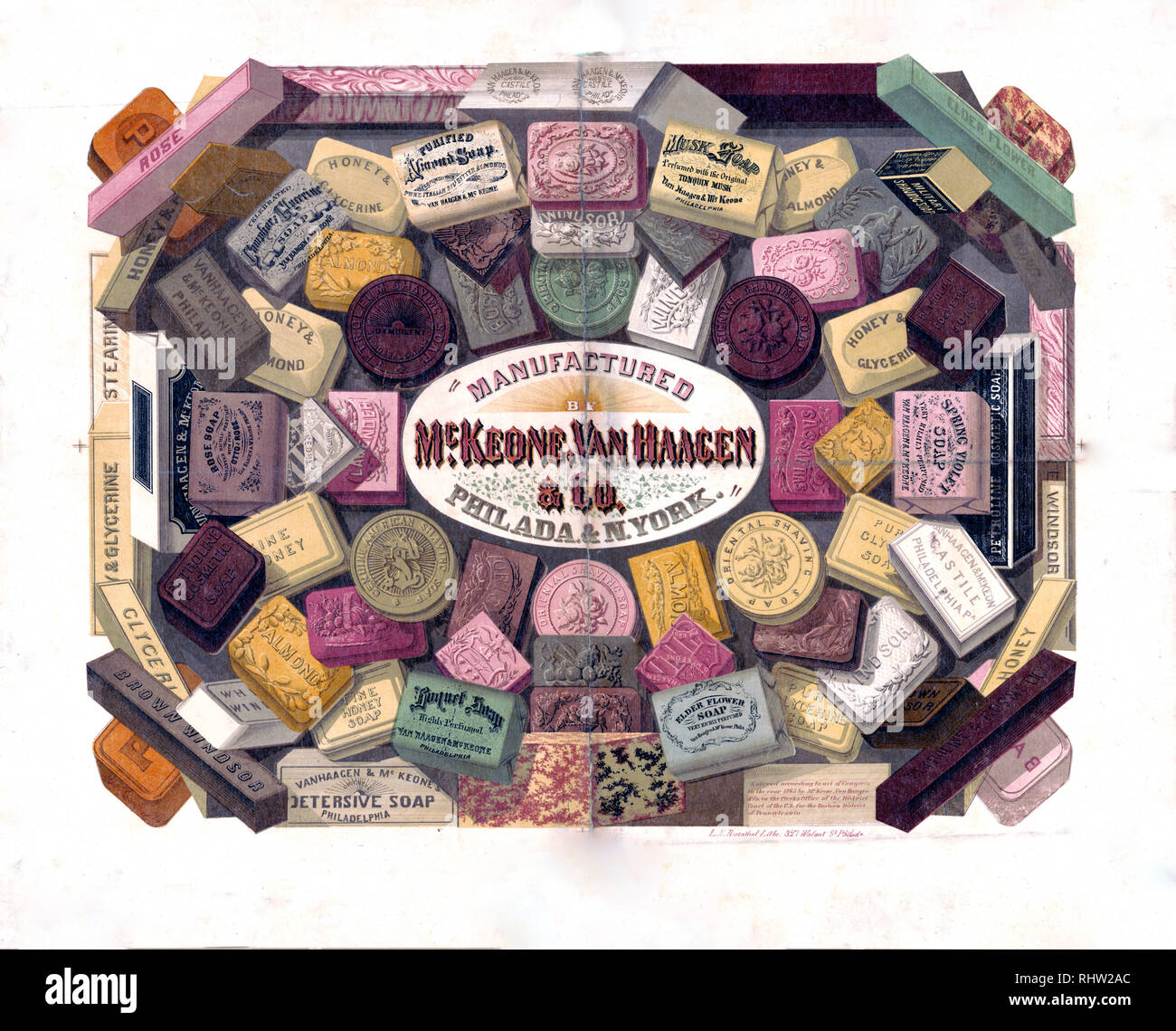 19th century soap Cut Out Stock Images & Pictures - Alamy