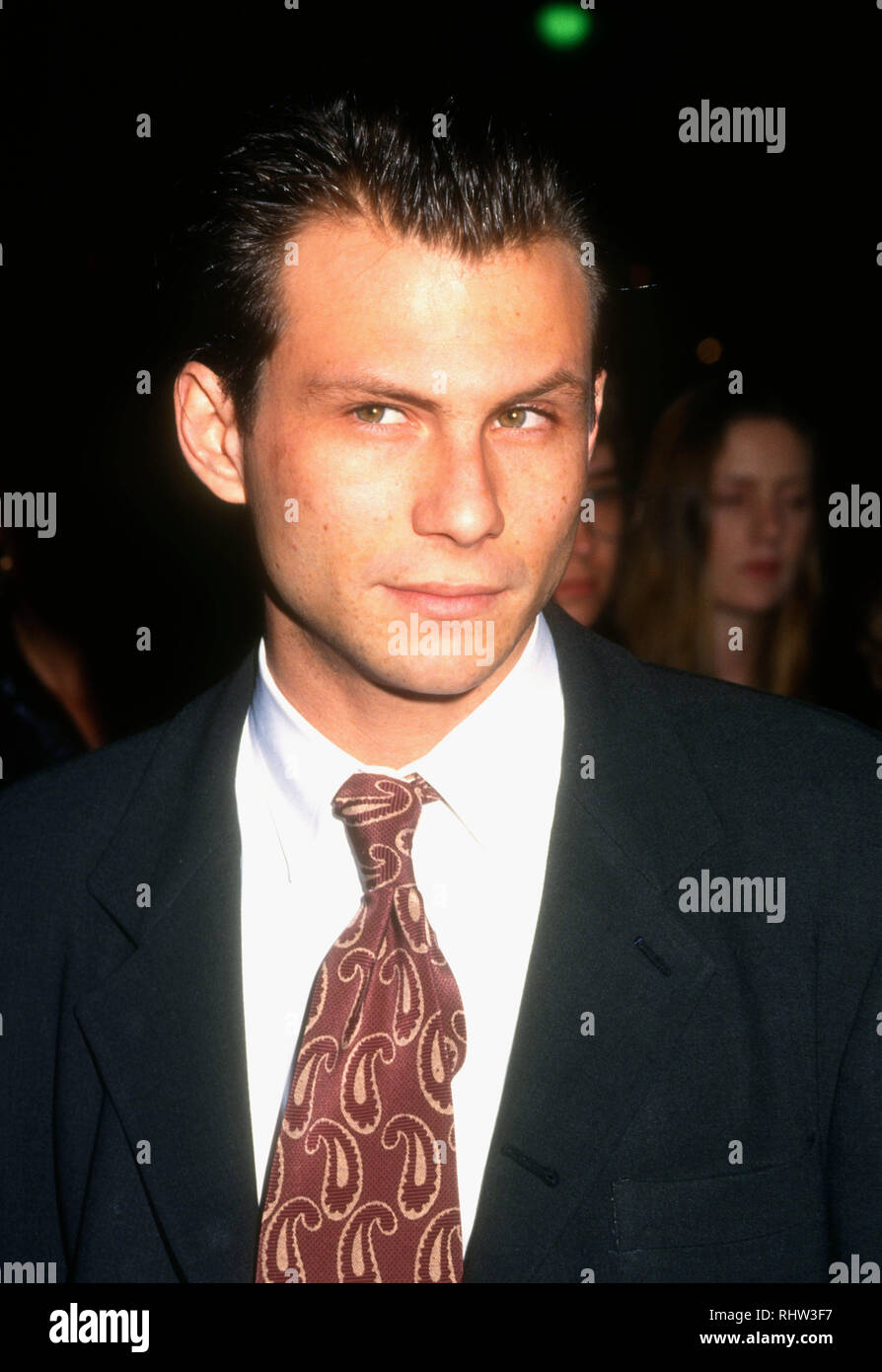 CENTURY CITY, CA - DECEMBER 9: Actor Christian Slater attends Universal ...