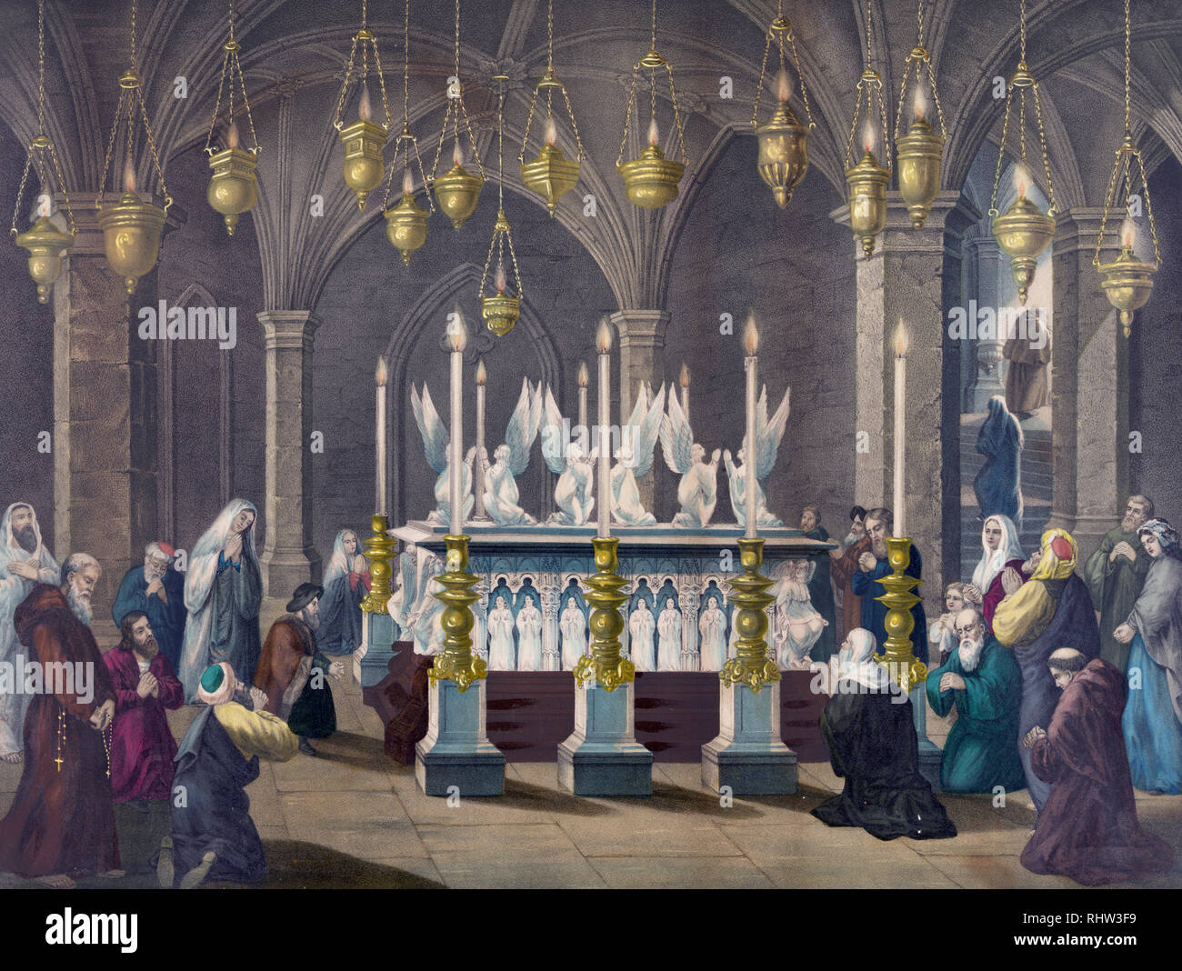 The sepulchre of Christ Stock Photo - Alamy