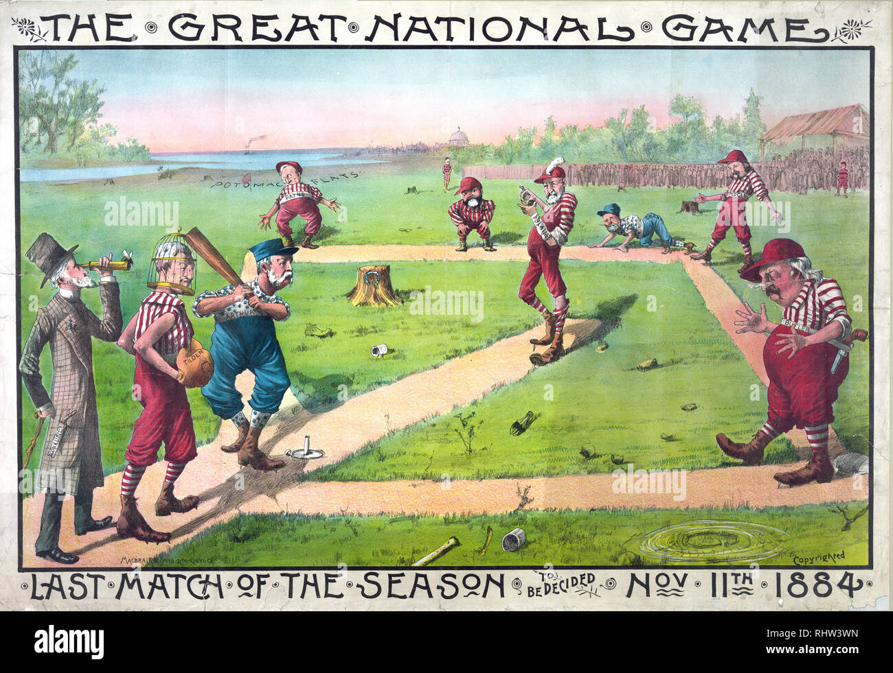 Baseball 1800s hi-res stock photography and images - Alamy