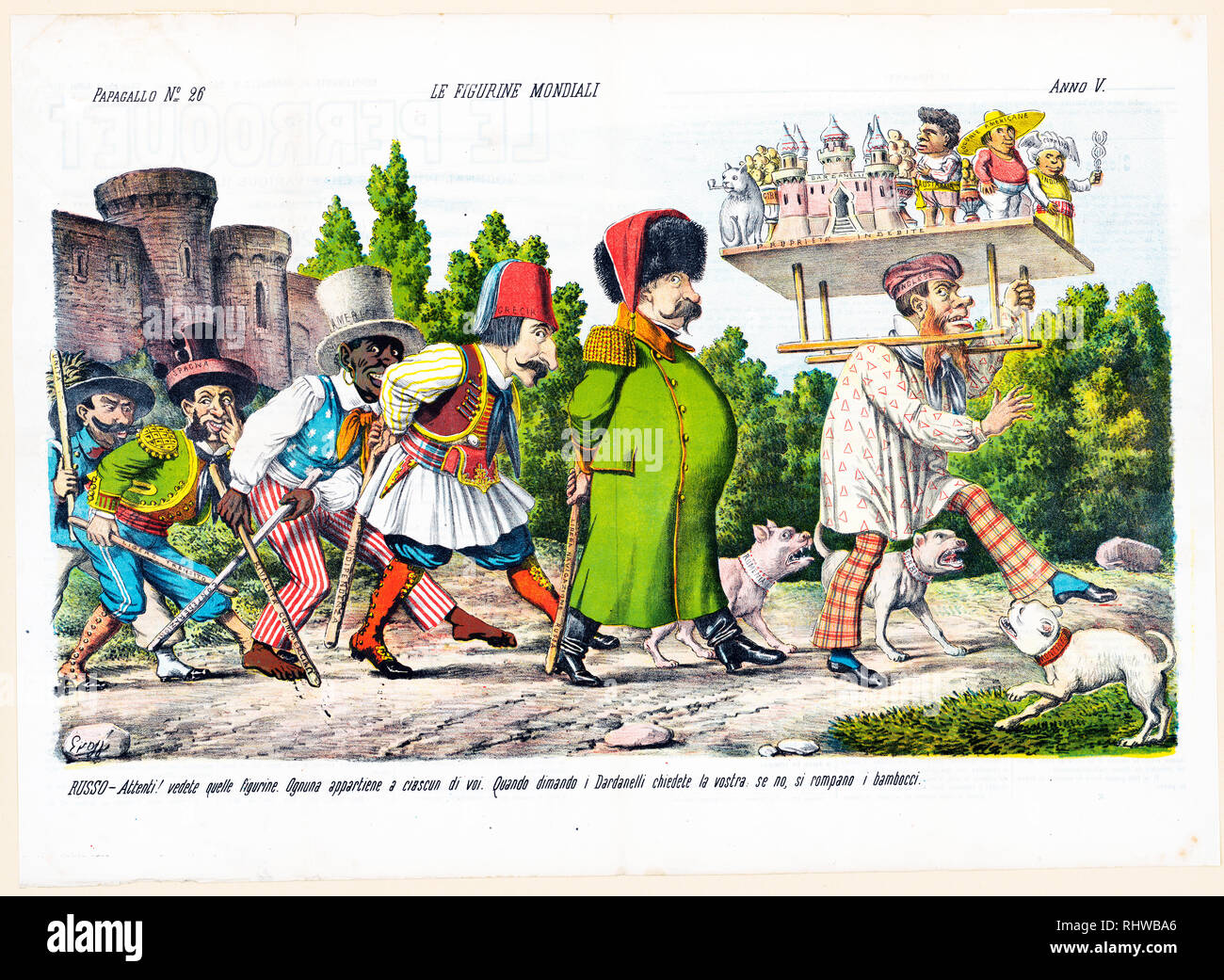 1800s political cartoons hi-res stock photography and images - Alamy