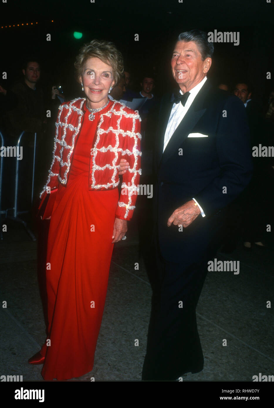 CENTURY CITY, CA - DECEMBER 9: Former First Lady Nancy Reagan and ...