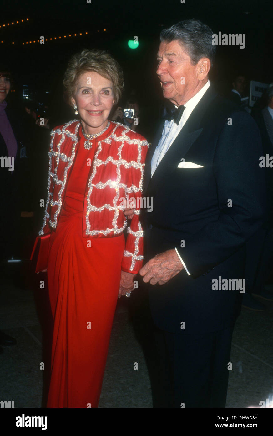 CENTURY CITY, CA - DECEMBER 9: Former First Lady Nancy Reagan and ...