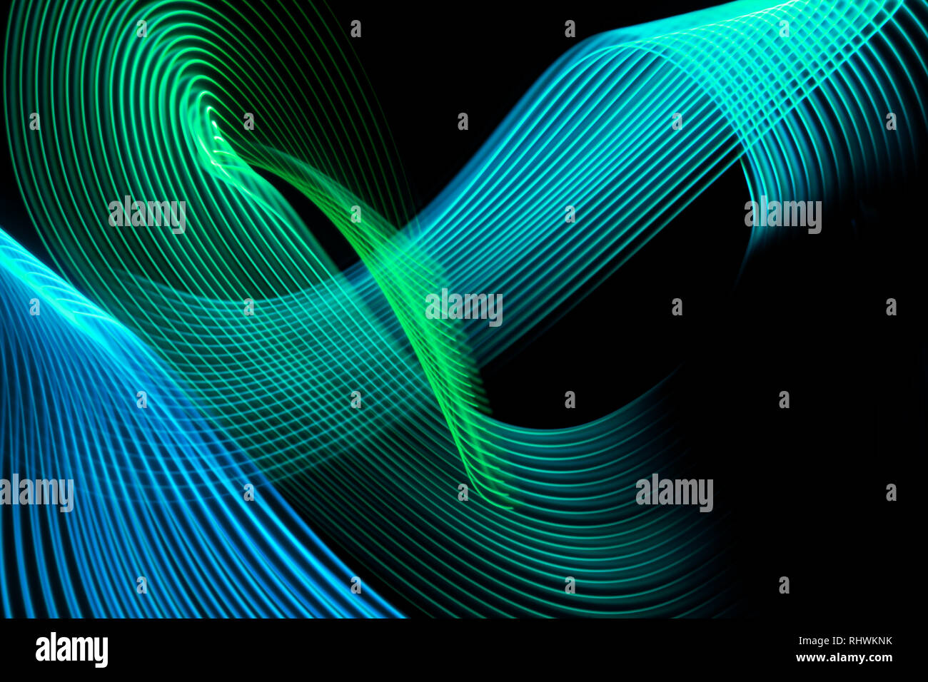 Texture of the striped paper in bright mixed neon colors.Bright blue ...