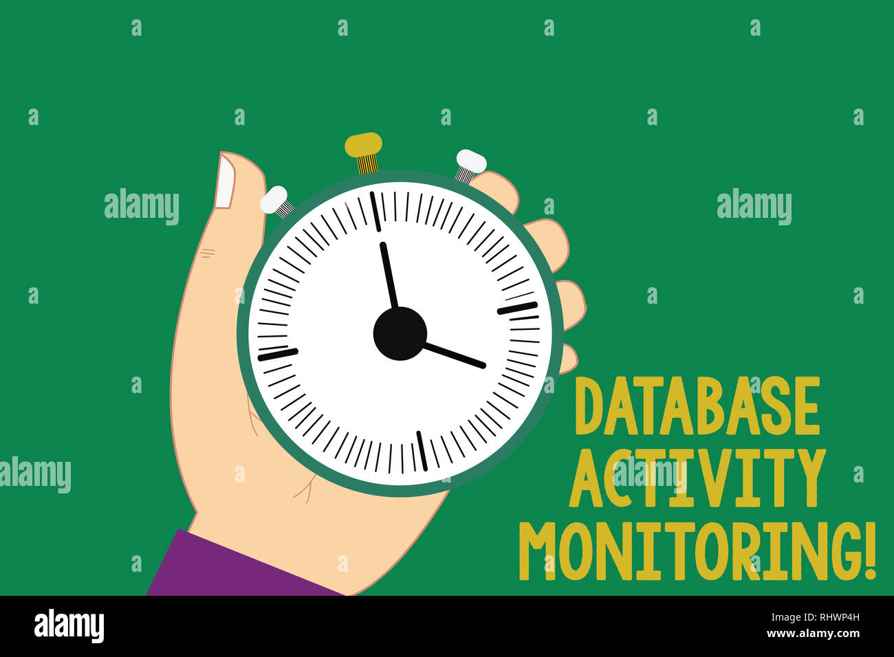 Text sign showing Database Activity Monitoring. Conceptual photo the ...