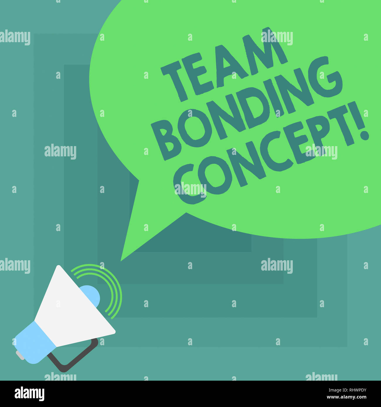 Conceptual hand writing showing Team Bonding Concept. Business photo ...