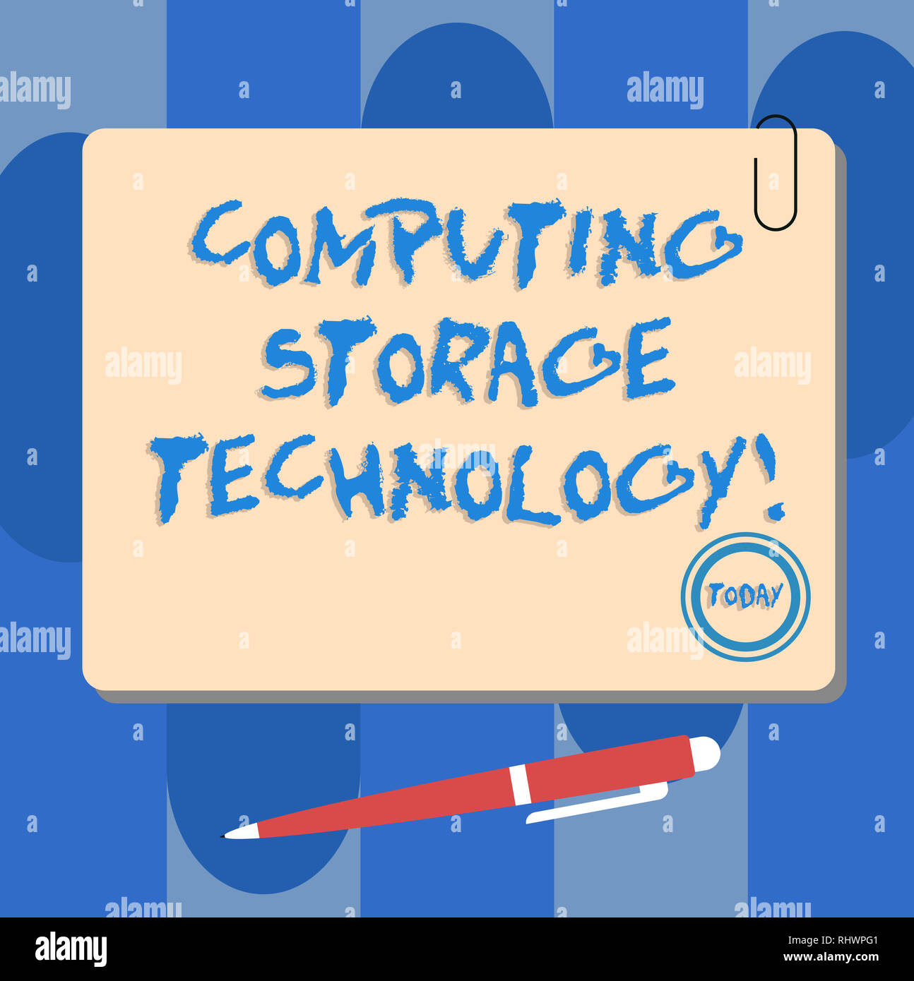Writing Note Showing Computing Storage Technology Business Photo Showcasing Collective Methods