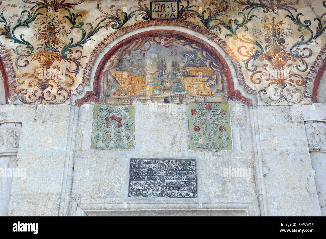 The Et'hem Bey mosque. Tirana, Albania, Europe Stock Photo - Alamy