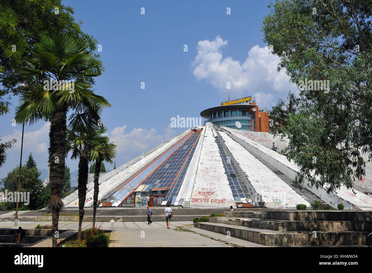The Pyramid, originally build as a mausoleum and museum to the ...