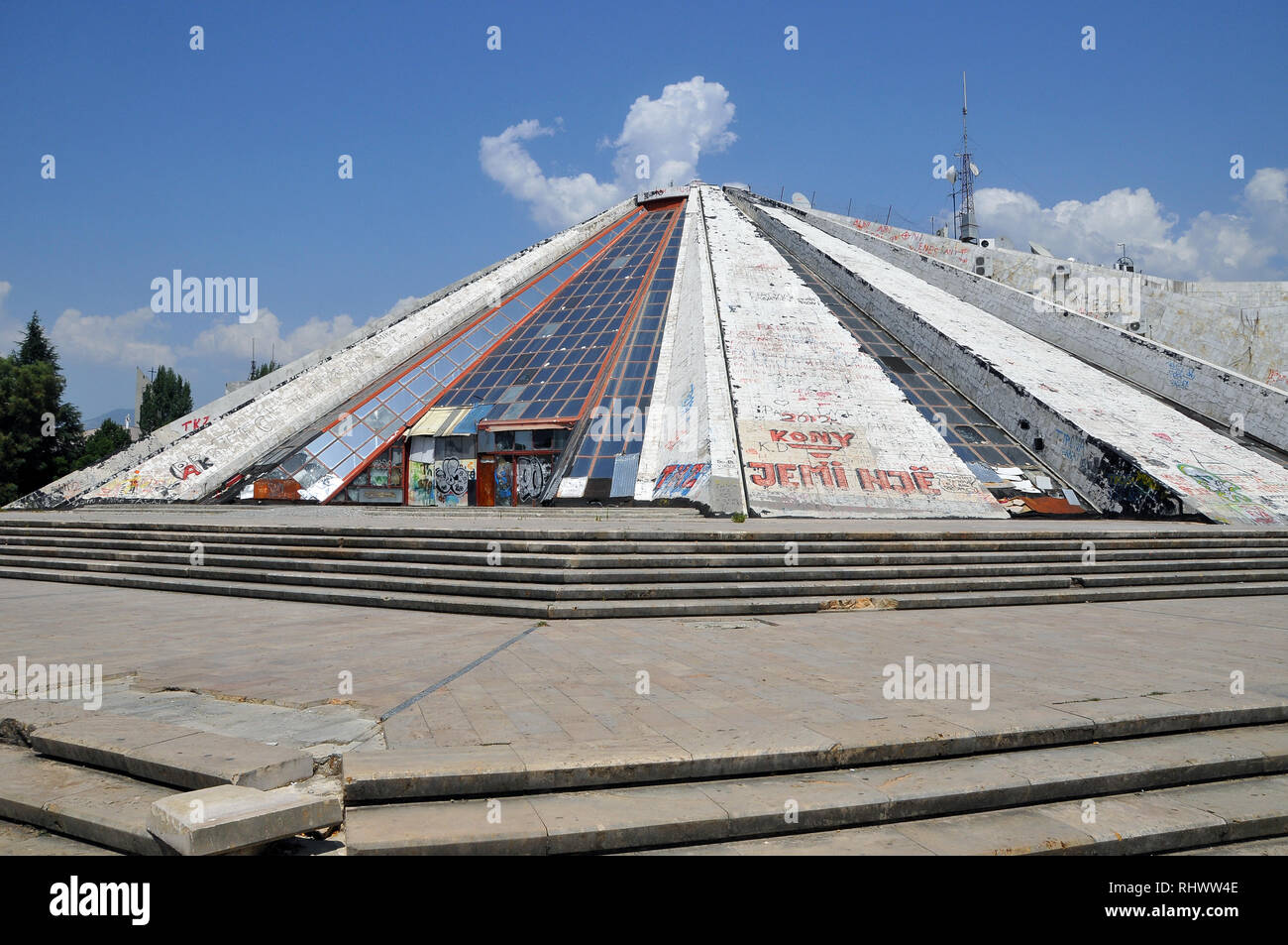 The Pyramid, originally build as a mausoleum and museum to the ...