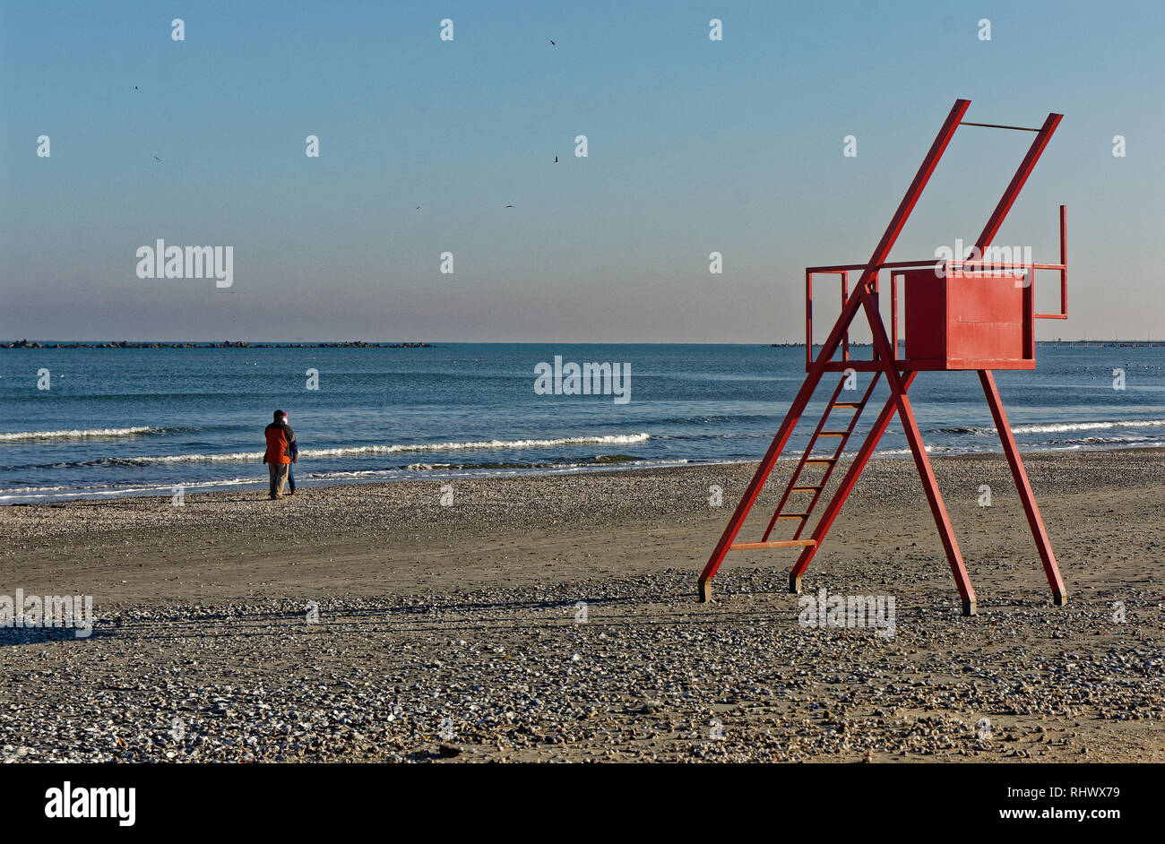 Winter Seaside, Constanta, Romania Stock Photo - Alamy