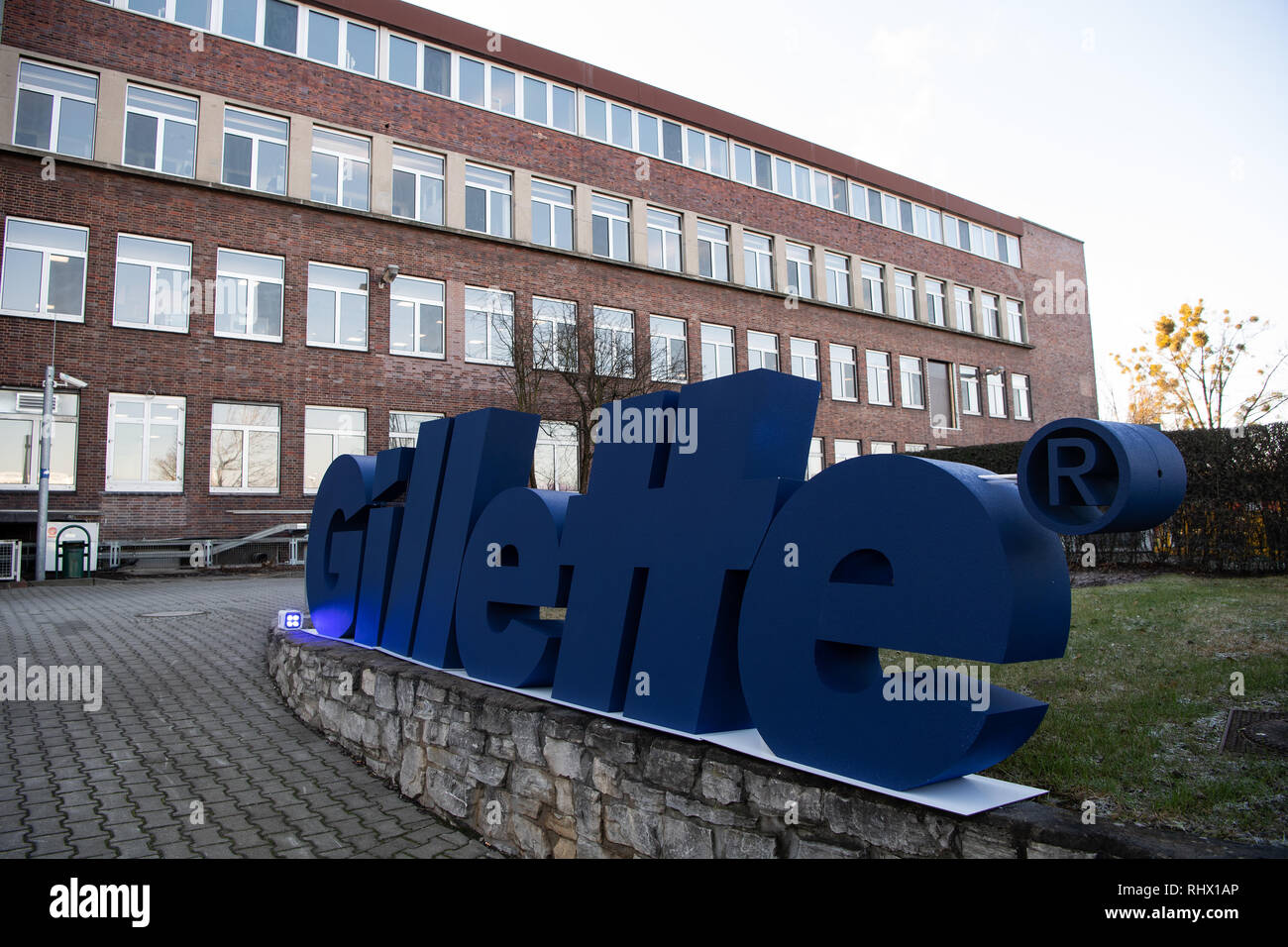 04 February 2019, Berlin: The main building of the Berlin factory of ...