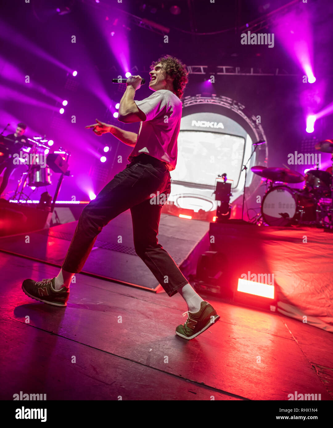 Rob damiani don broco singer hi-res stock photography and images - Alamy