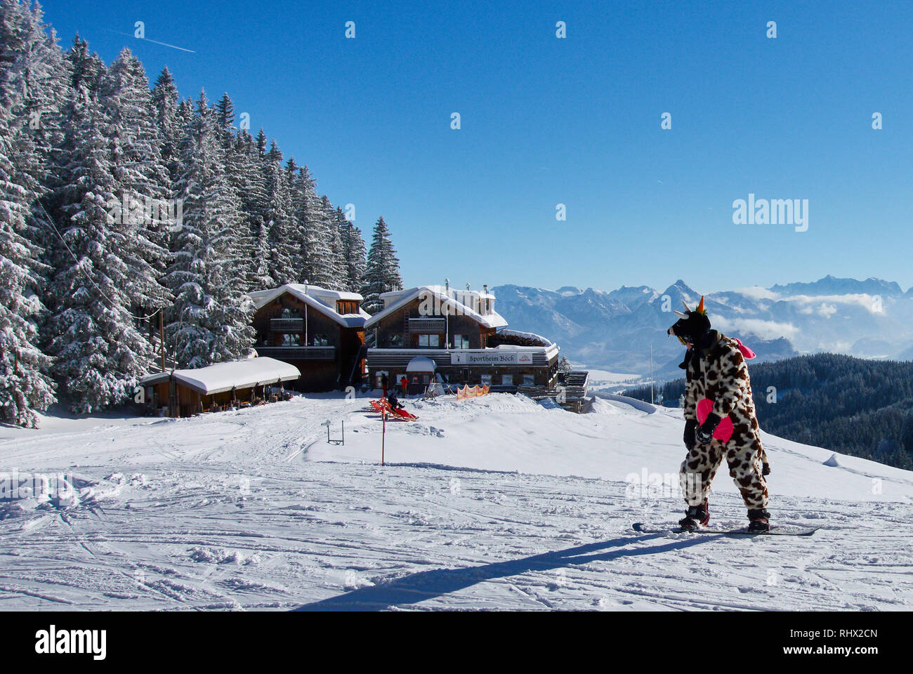 Alpspitzbahn cable car hi-res stock photography and images - Alamy