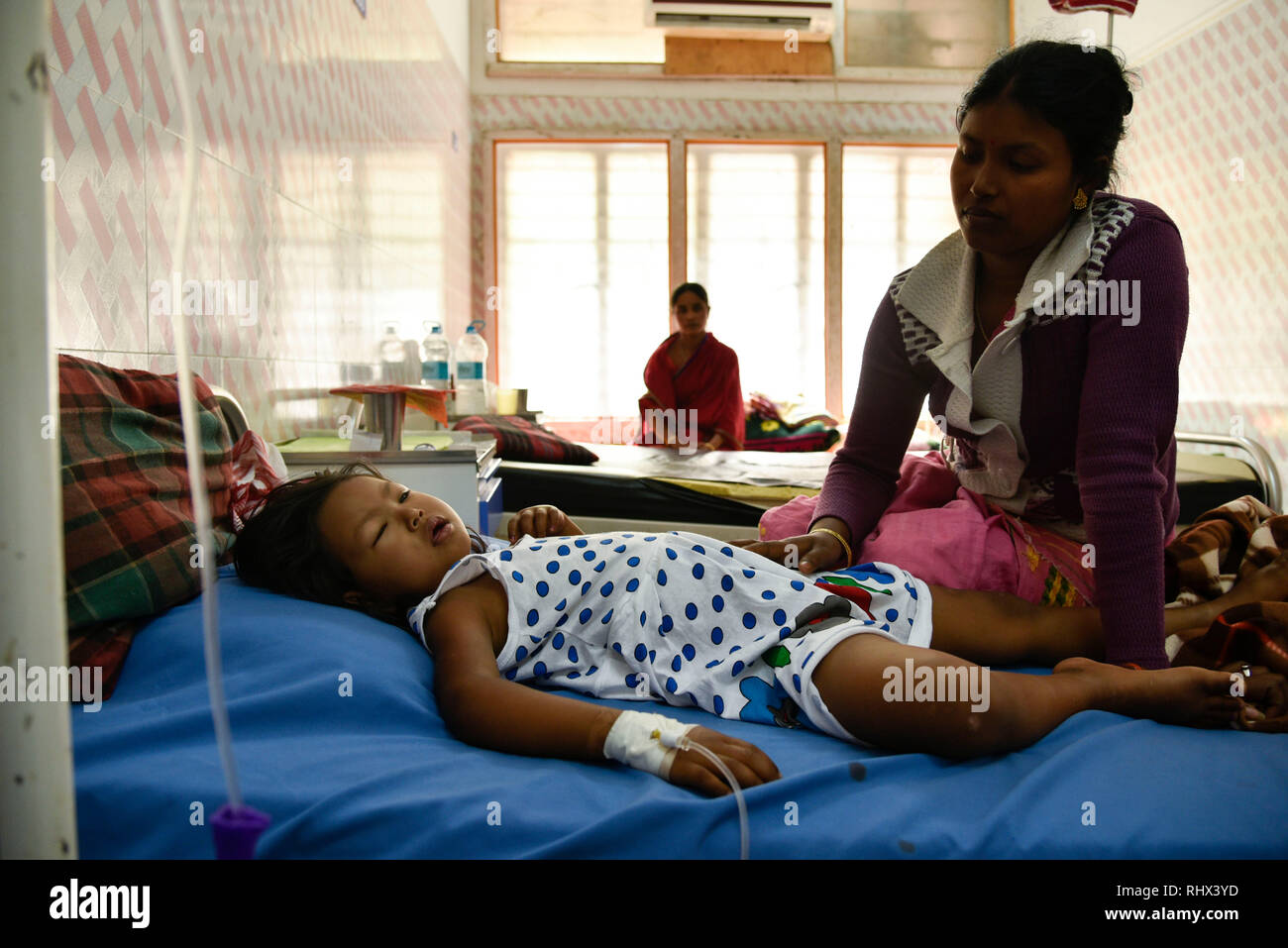 Children With Cancer In Hospital