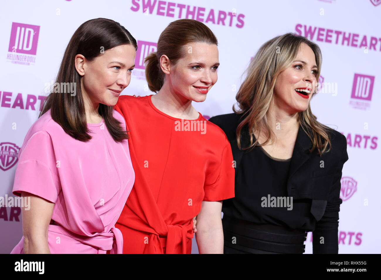Berlin, Germany. 04th Feb, 2019. Hannah Herzsprung, Karoline Herfurth ...