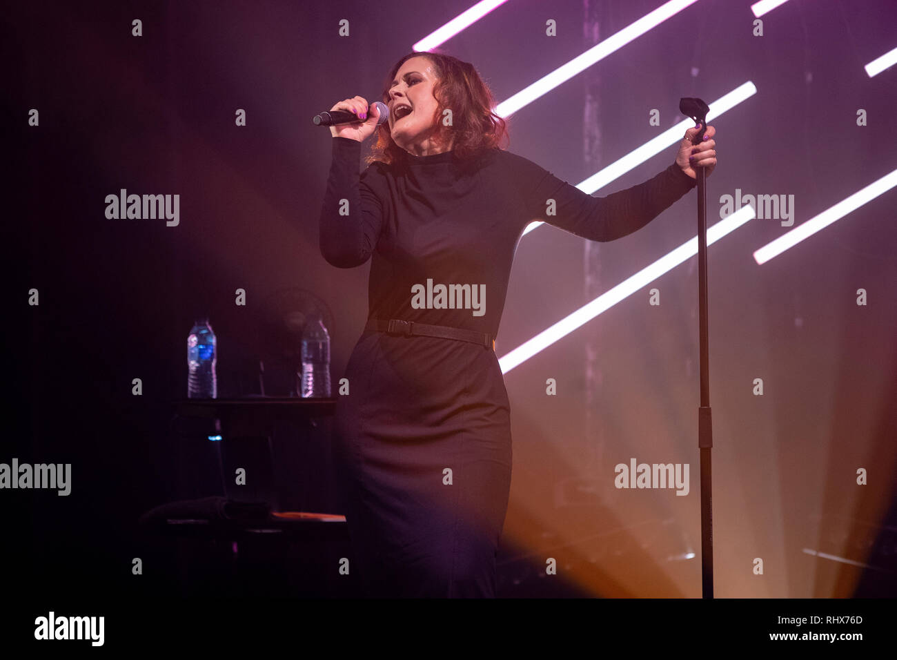 Brighton, UK. 4th Feb, 2019. Alison Moyet sporting Tears for Fears ...