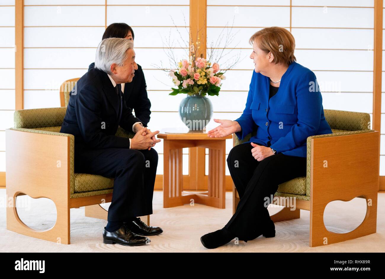 Tokyo, Japan. 05th Feb, 2019. Chancellor Angela Merkel (CDU) is ...