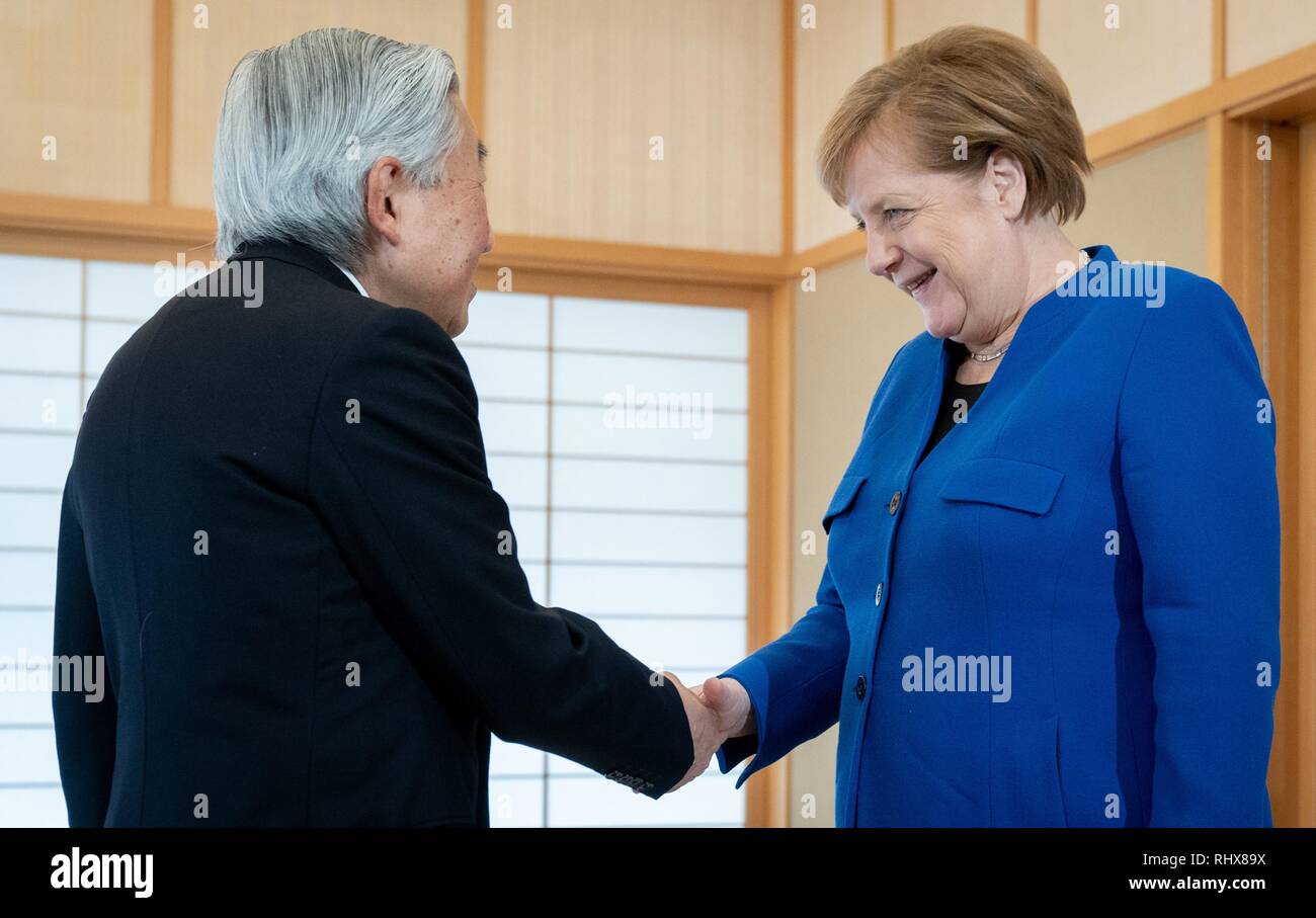 Tokyo, Japan. 05th Feb, 2019. Chancellor Angela Merkel (CDU) is ...