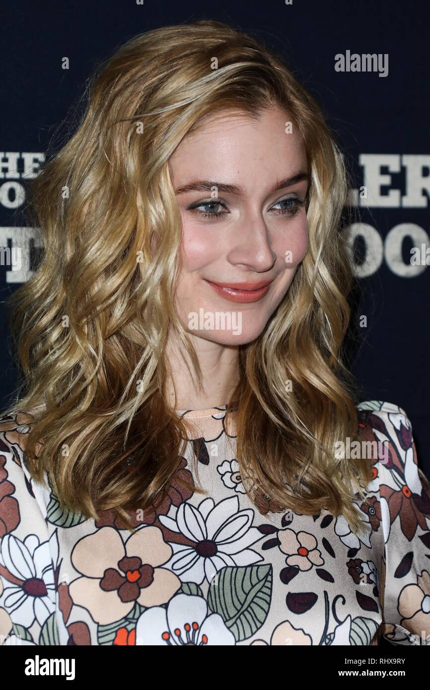 HOLLYWOOD, LOS ANGELES, CA, USA - FEBRUARY 04: Actress Caitlin ...