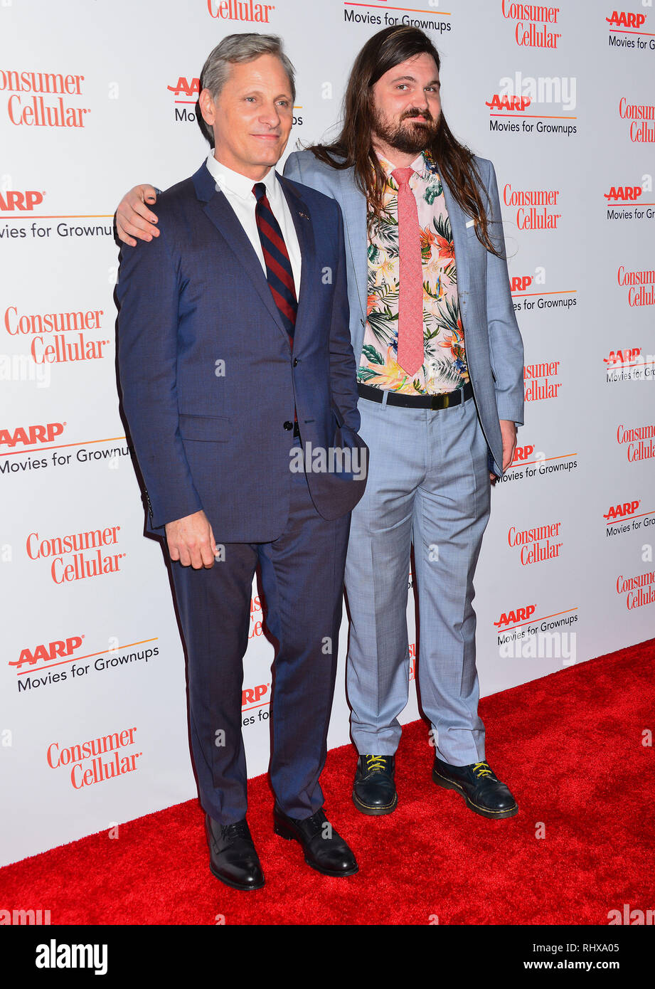 Los Angeles, USA. 04th Feb, 2019. Viggo Mortensen, Henry Mortensen 072 ...