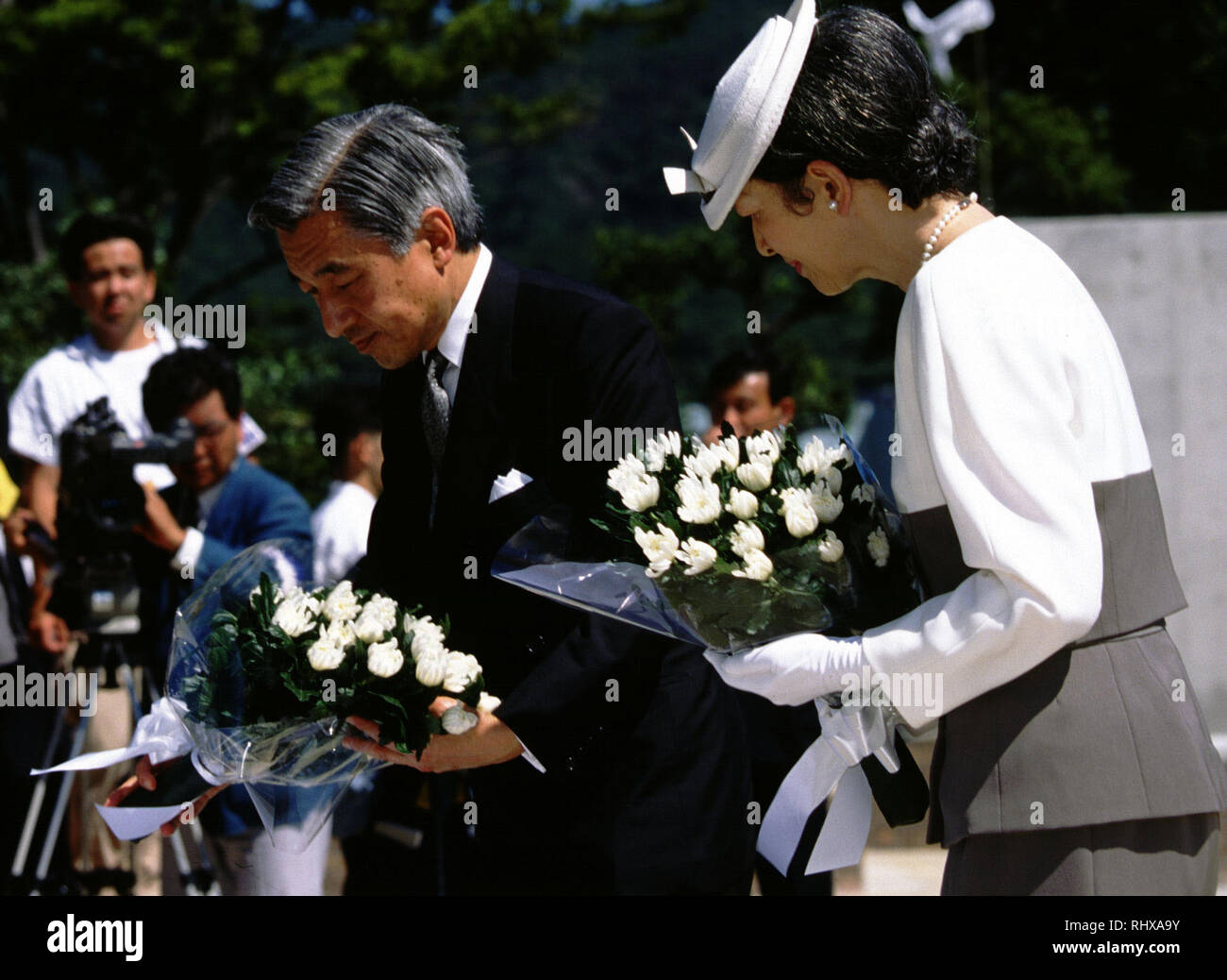 Nagasaki Peace Park. 26th July, 1995. Japan, Nagasaki, July 26, 1995 ...