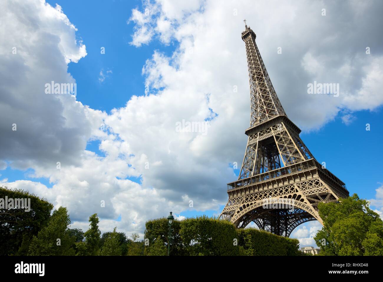 Eiffel Tower view in Paris, France Stock Photo - Alamy