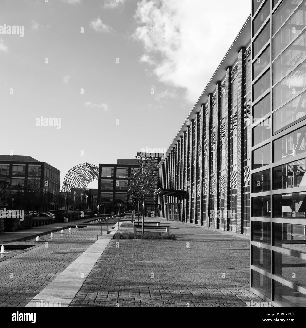Renovated factory Black and White Stock Photos & Images - Alamy