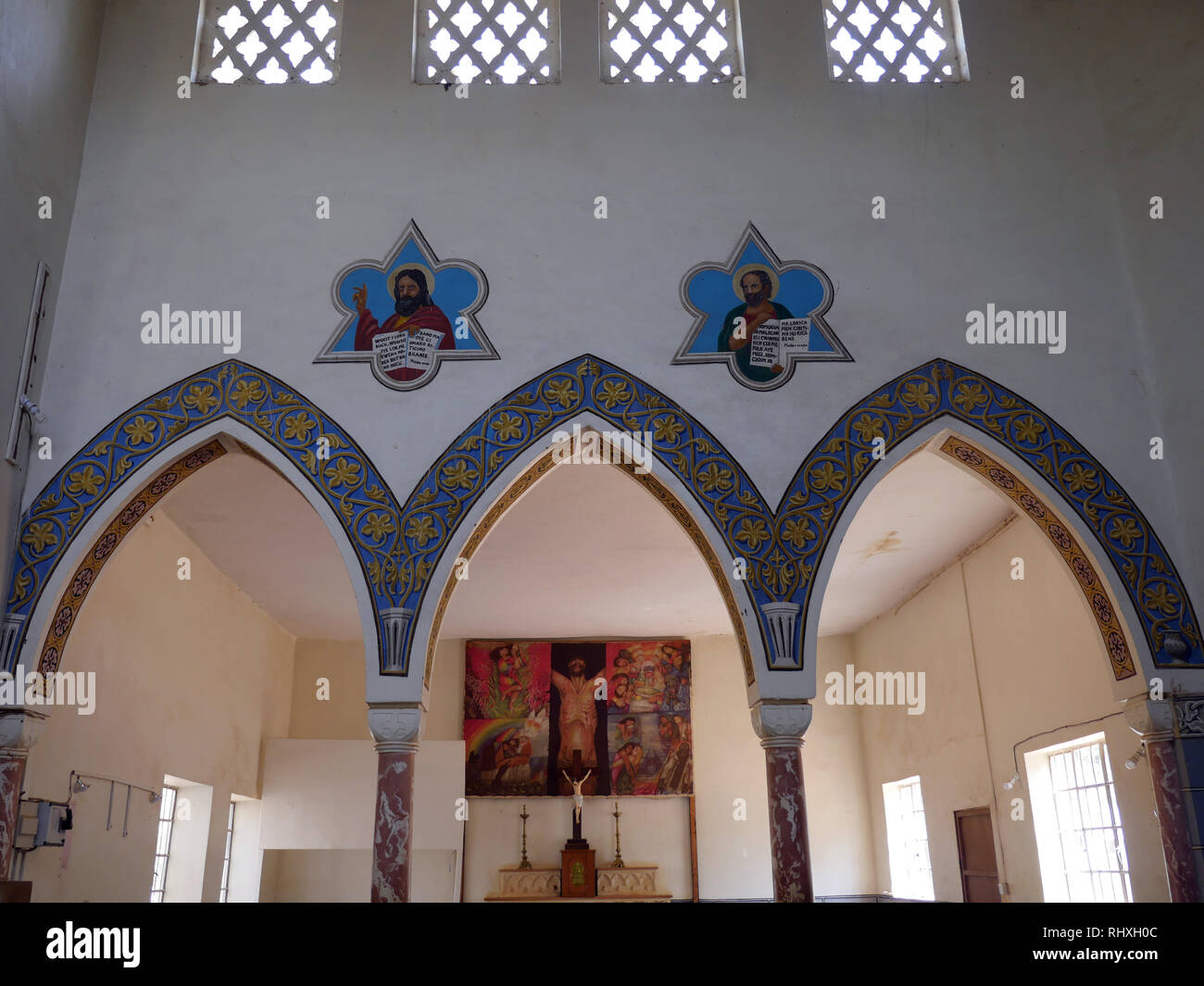 UGANDA Catholic church of Kitgum Stock Photo - Alamy