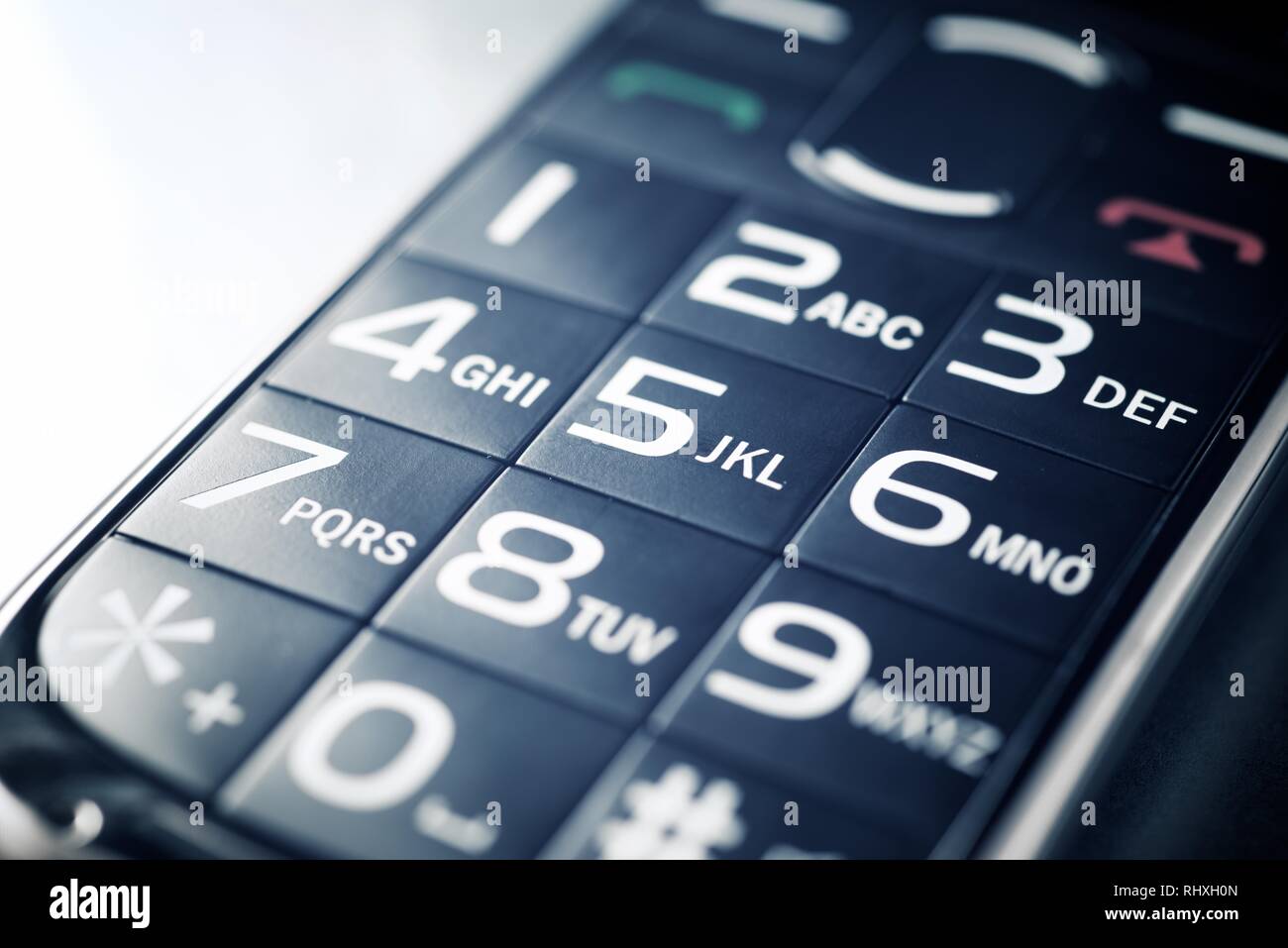 Big keypad mobile hi-res stock photography and images - Alamy