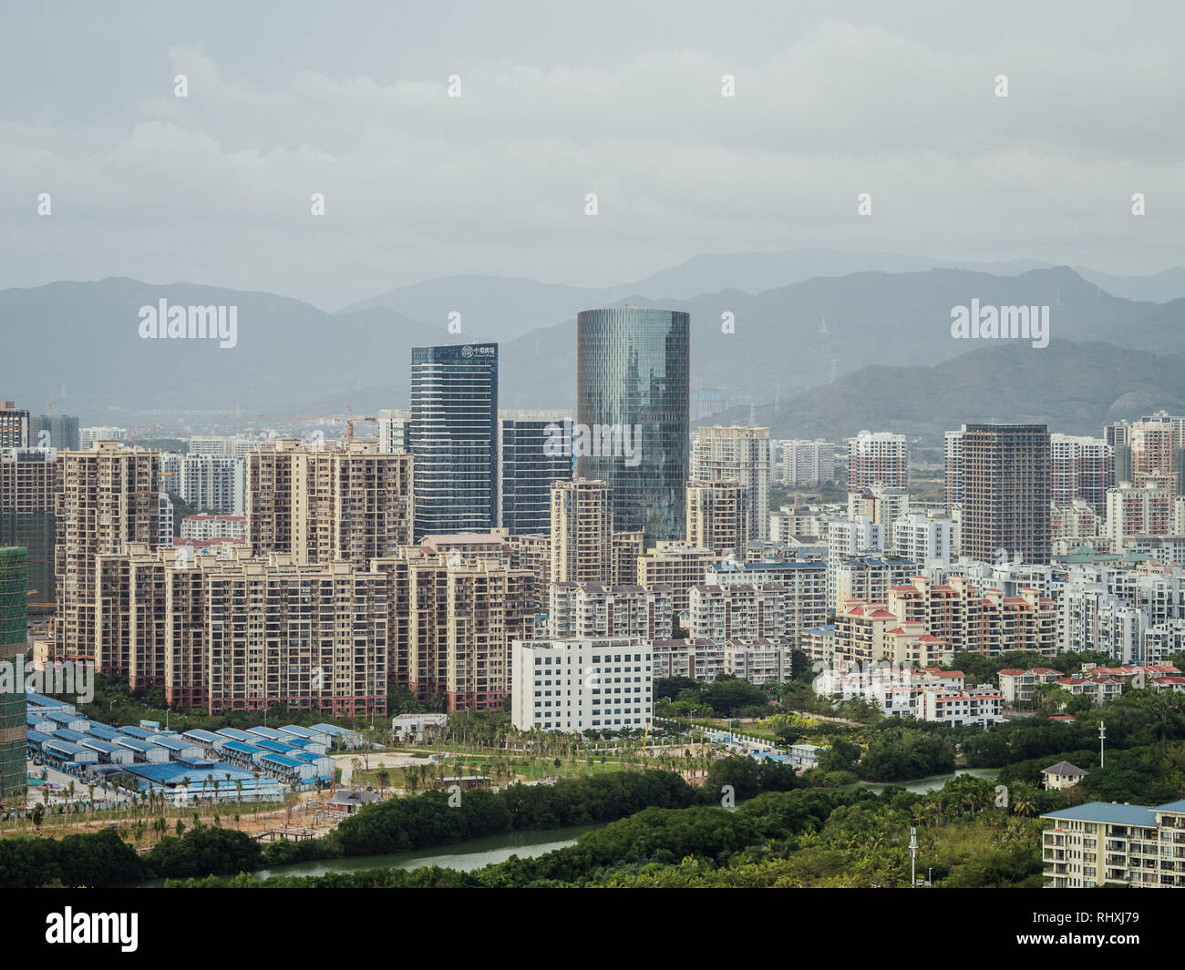 Modern City View Stock Photo - Alamy